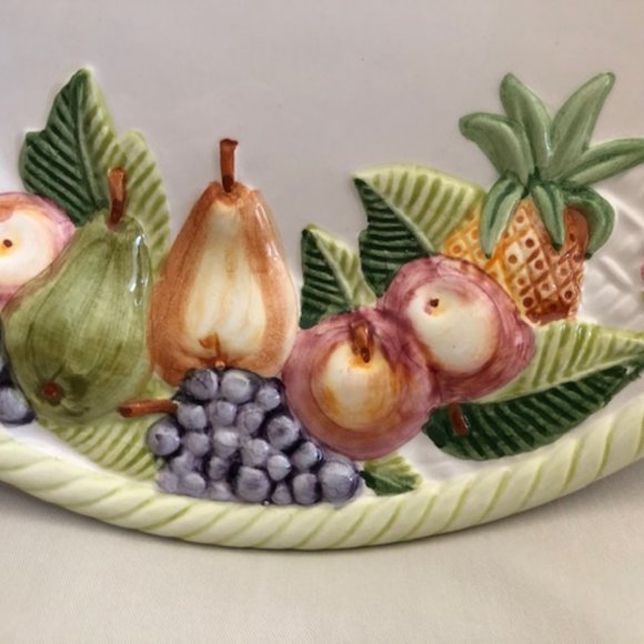 Harry & David | Accents | Harry David Fruit Majoilica Plate | Poshmark